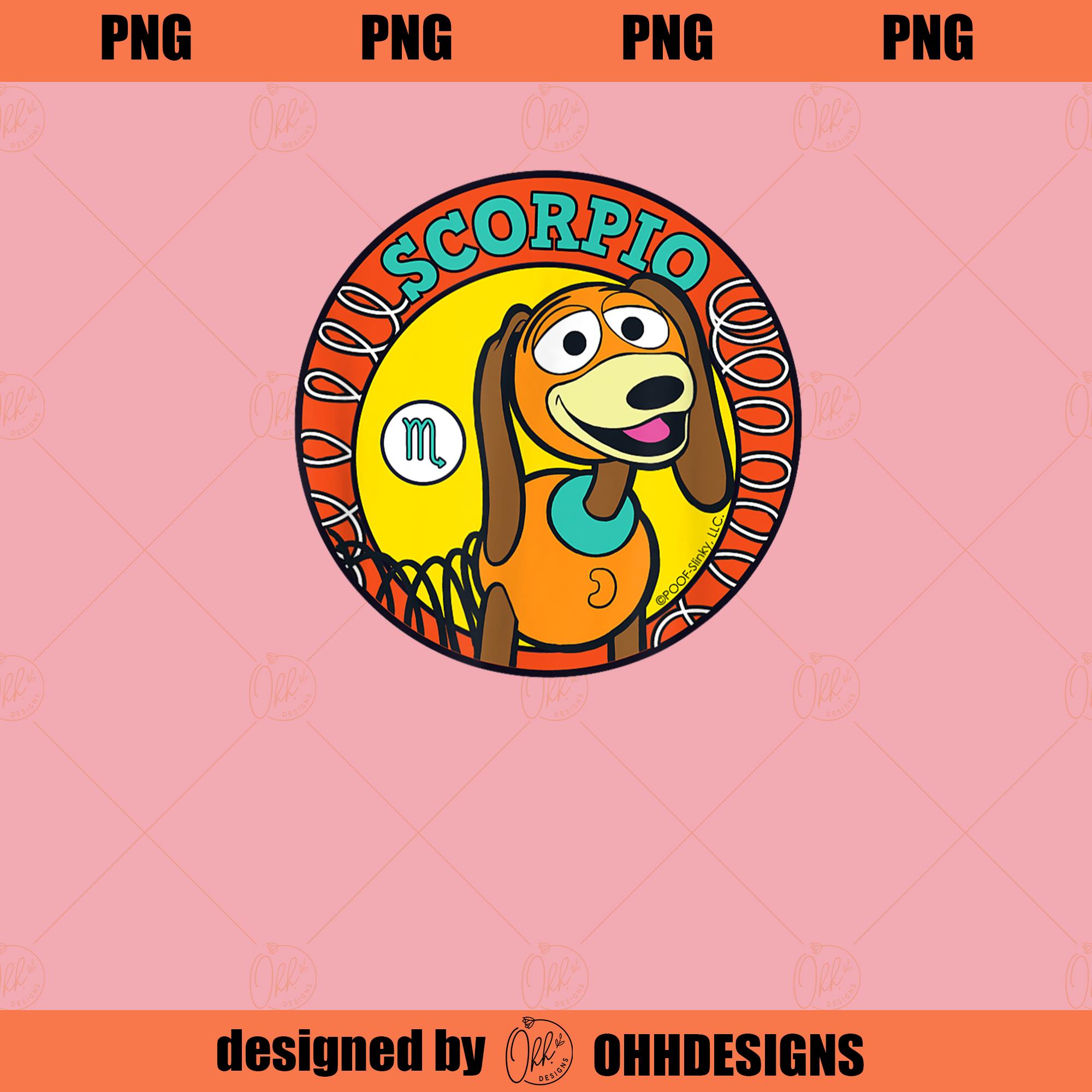 Disney and Pixars Toy Story Slinky Dog Scorpio Zodiac PNG Do | Inspire ...