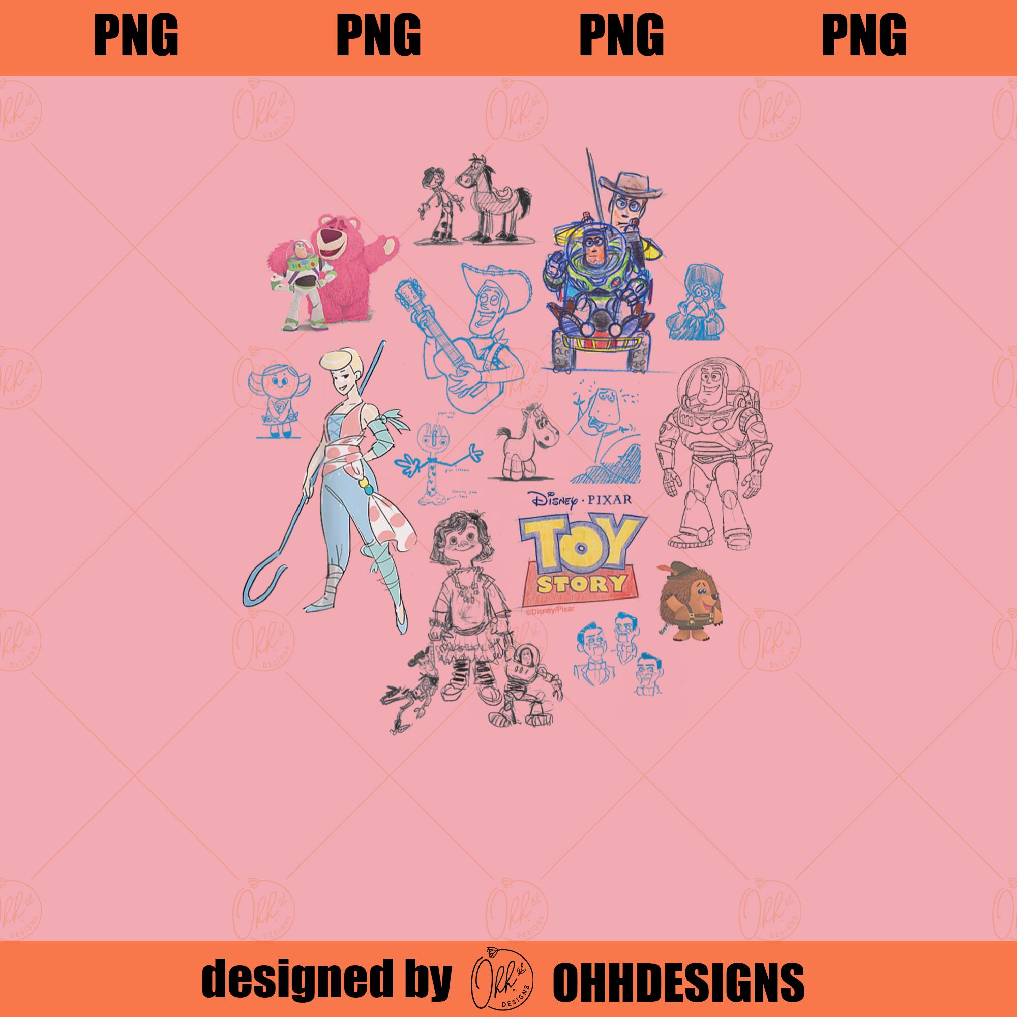 Disney Pixaru2019s Toy Story Character Concept Art Sketches | Inspire ...