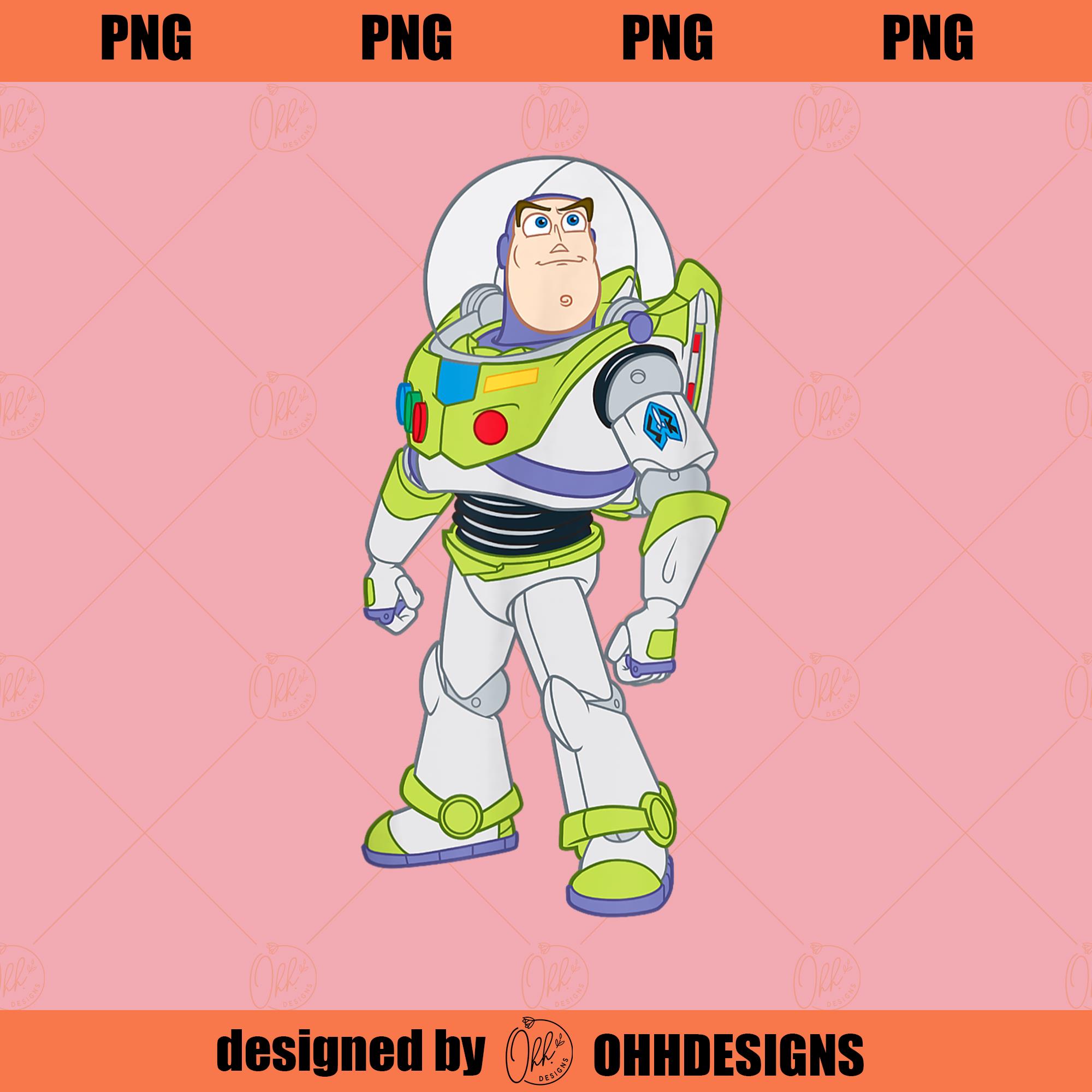 Disney Pixar Toy Story Buzz Lightyear Strong Pose PNG Downlo - Inspire ...