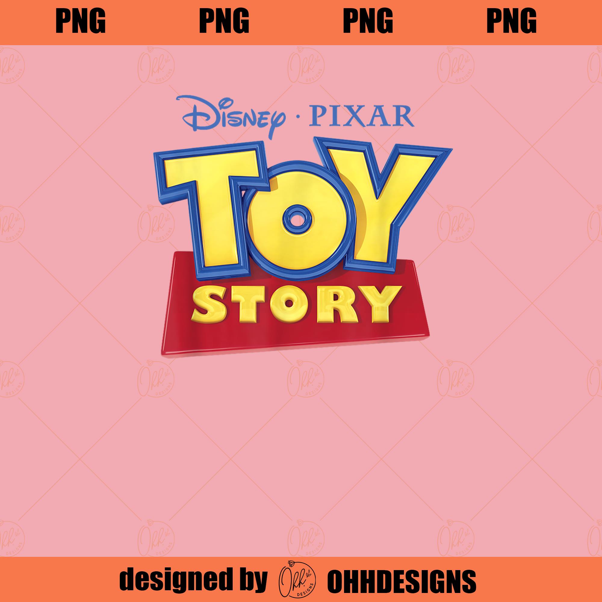 Disney Pixar Toy Story Classic Movie Title Logo PNG Download | Inspire ...