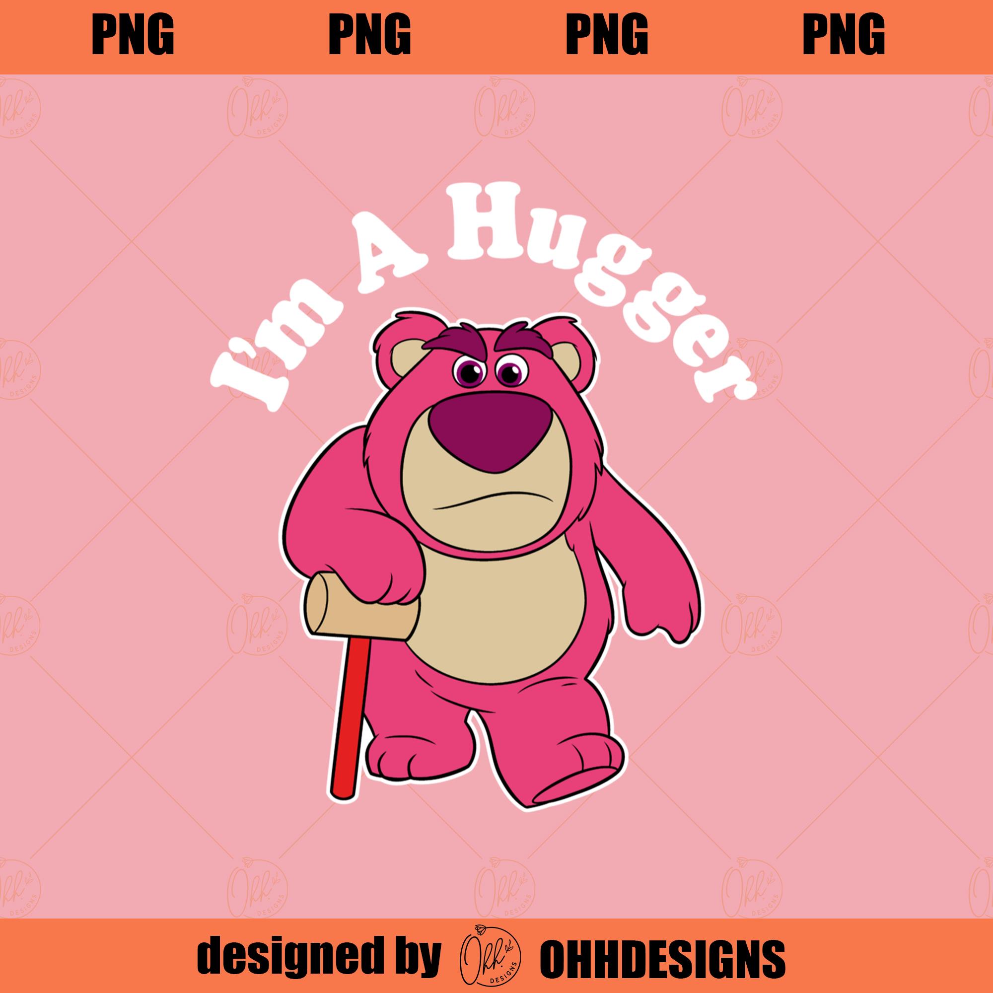 Disney Pixar Toy Story Im A Hugger Lotso The Bear Portrait | Inspire Uplift