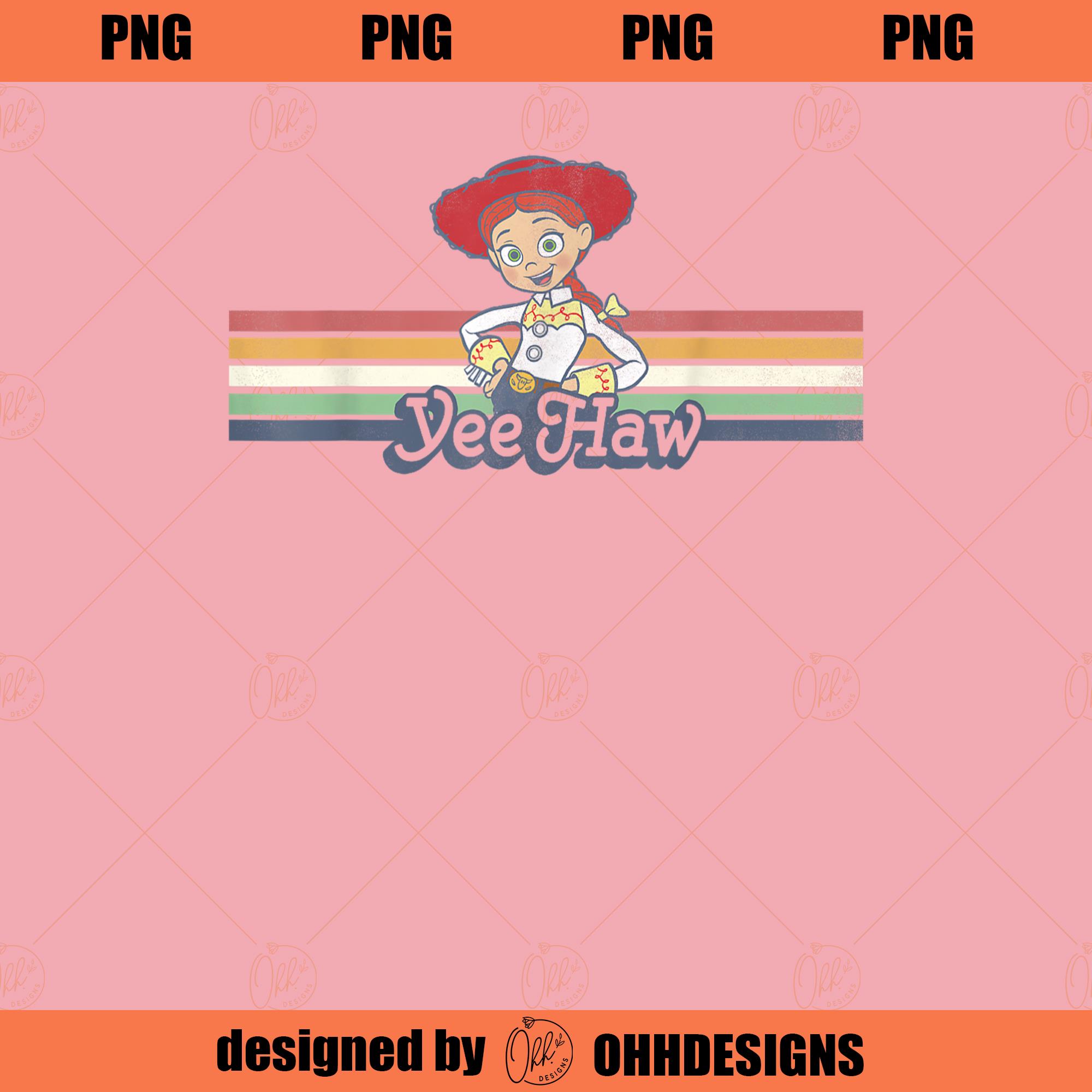 Disney Pixar Toy Story Jessie Cowgirl Rainbow Stripe Yee Haw - Inspire ...