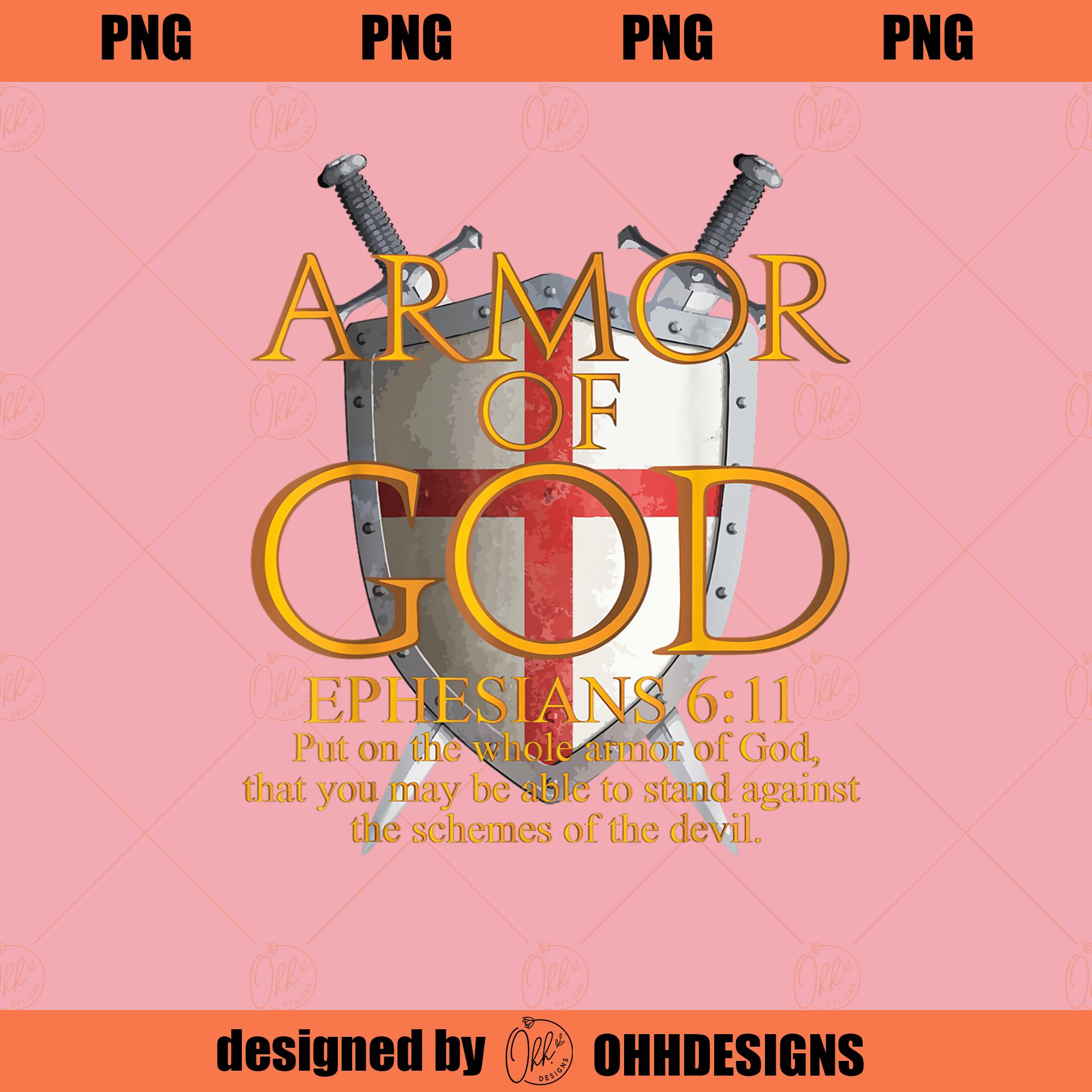Armor Of God Ephesians Bible Verse Religious Christian Boy O - Inspire ...