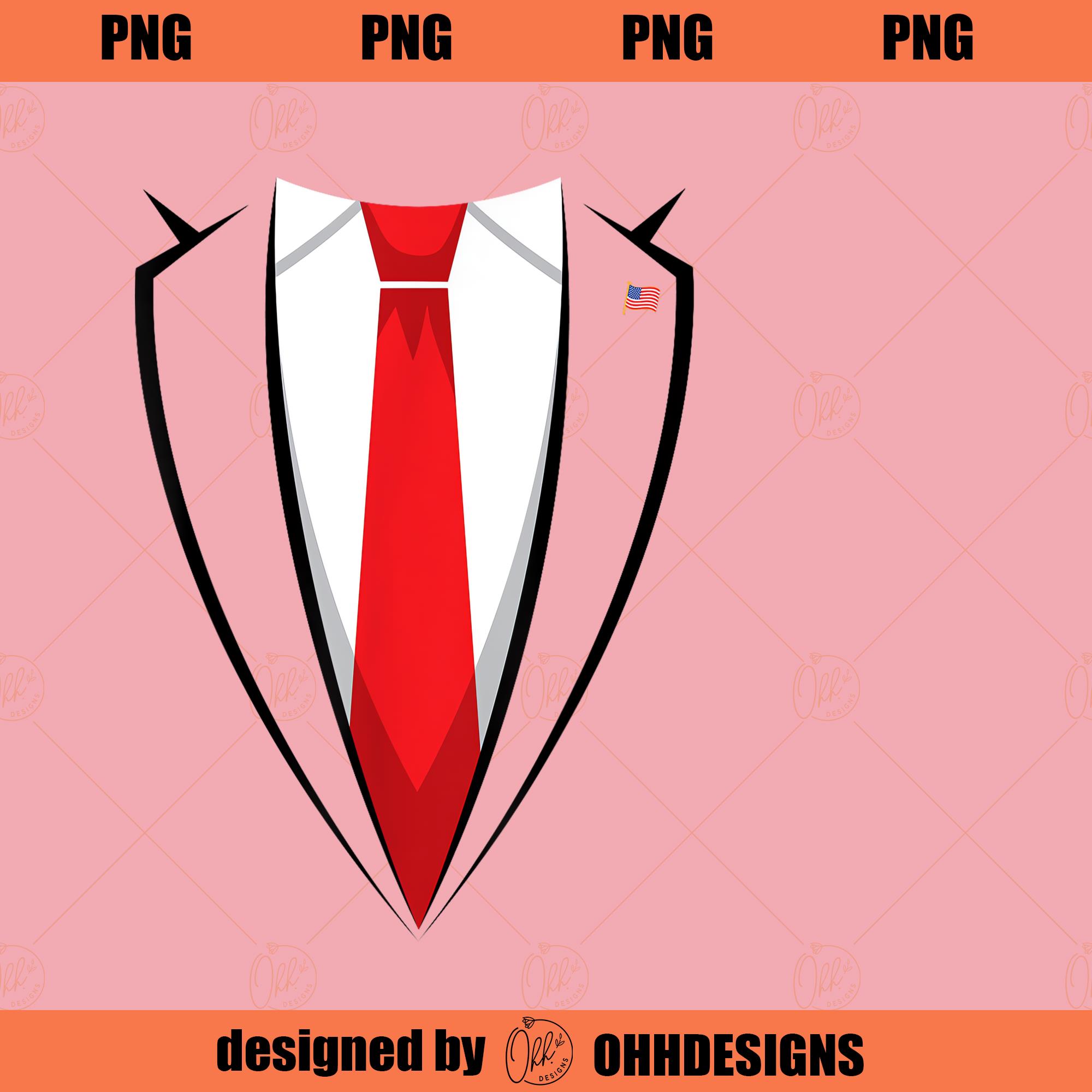 Halloween Trump Suit US President Easy Costume PNG Download | Inspire ...