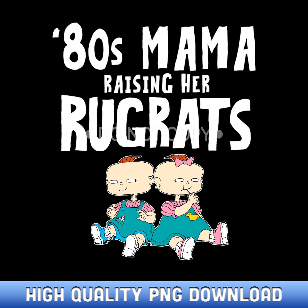 Mademark x Rugrats - 80s Mama Raising Her Rugrats - Phil & L - Inspire ...