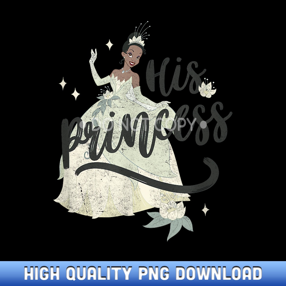 Disney Princess The Frog Tiana His Princess - Ready-to-Print | Inspire ...