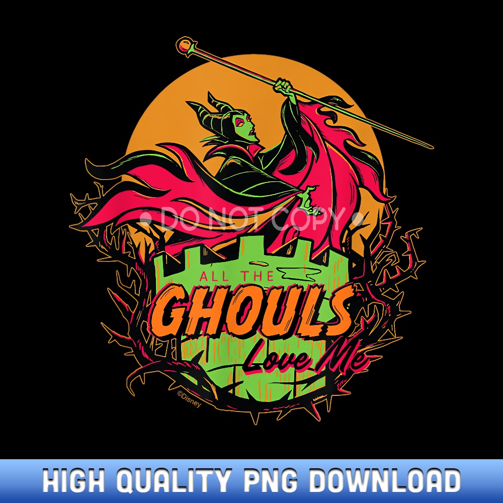 Disney 100 Villains Maleficent The Ghouls Love Me Halloween | Inspire ...