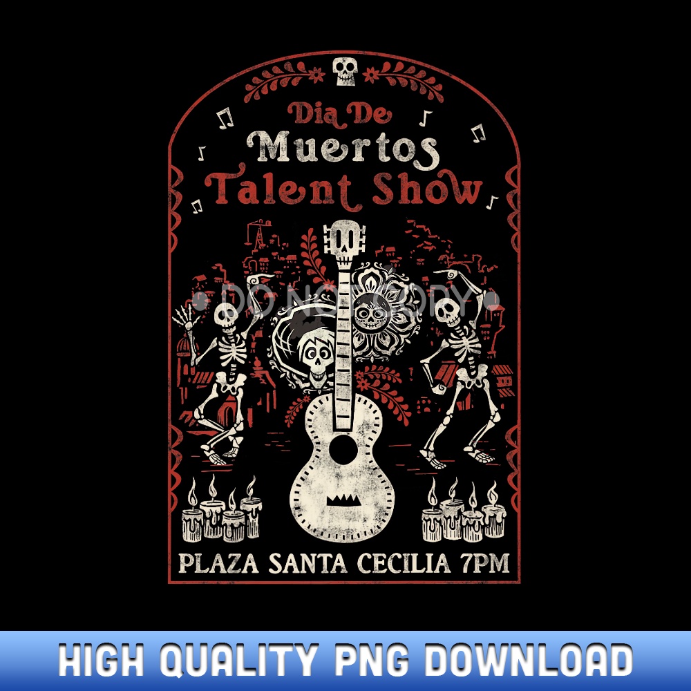 Disney Pixar Coco Talent Show Flyer Premium - Artisanal Subl | Inspire ...