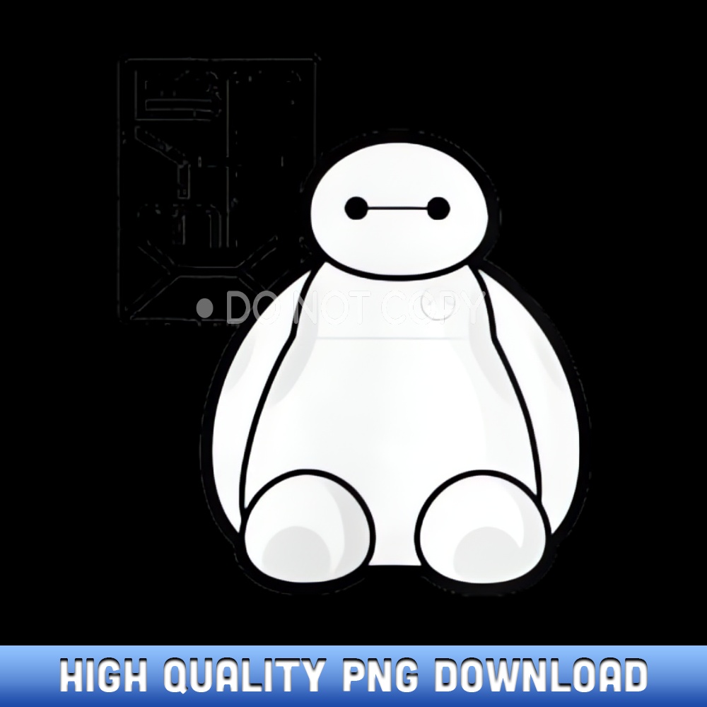 Disney Big Hero 6 Baymax Sitting Pocket Logo - Handpicked Su | Inspire ...
