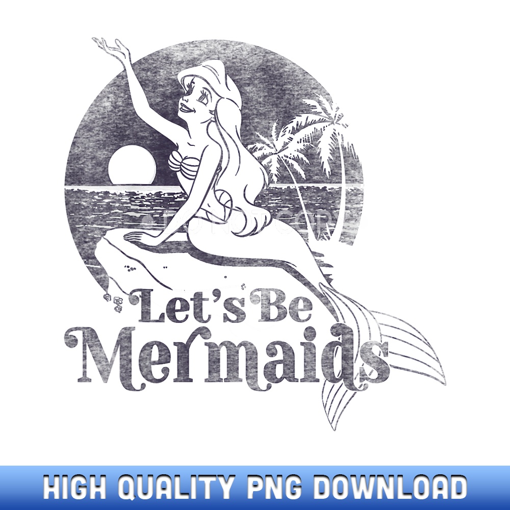 Disney The Little Mermaid Ariel Let's Be Mermaids - Boutique | Inspire ...