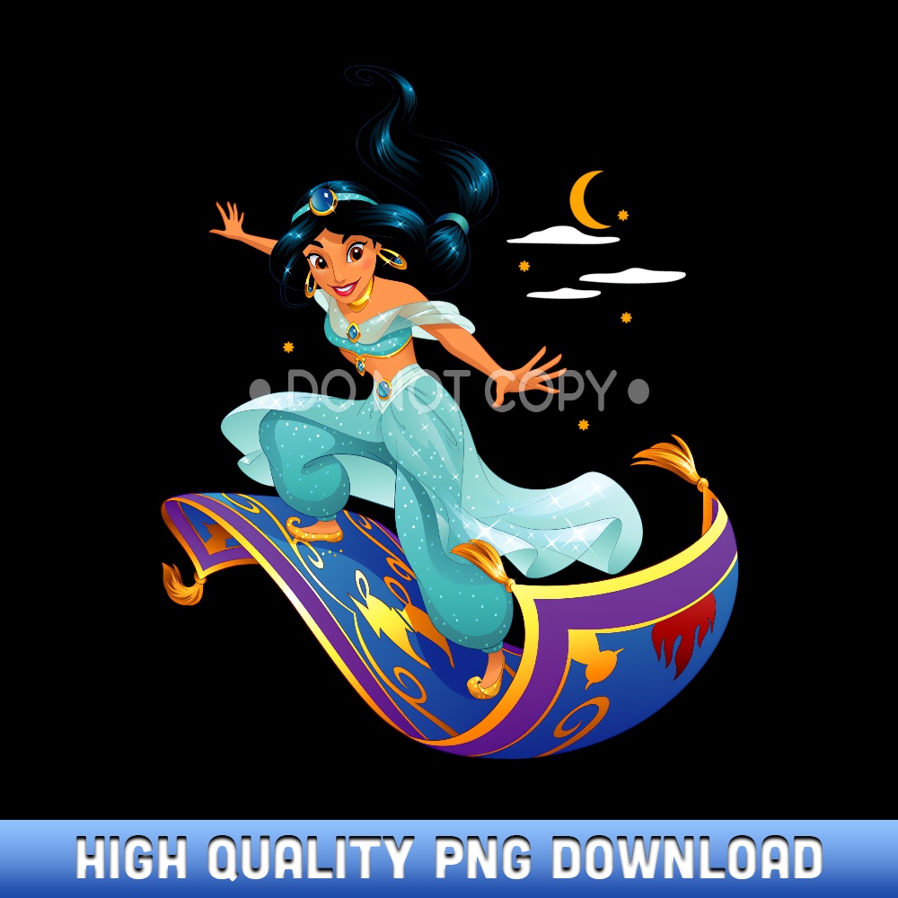 Disney Aladdin Princess Jasmine Magic Carpet Pose - High-Def | Inspire ...