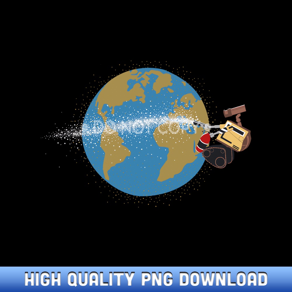 Disney Pixar Wall-E Float Through Space - Customizable Subli - Inspire ...