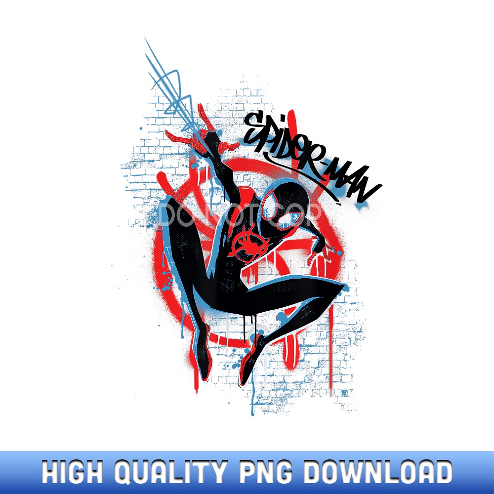 Marvel Spider-Man Into the Spider-Verse Graffiti - Bespoke S | Inspire ...