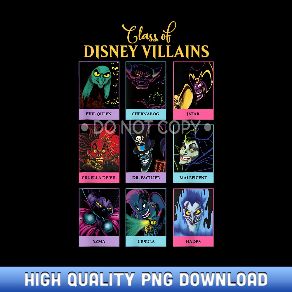 Disney Villains Class Of Disney Villains Yearbook - Customiz | Inspire ...