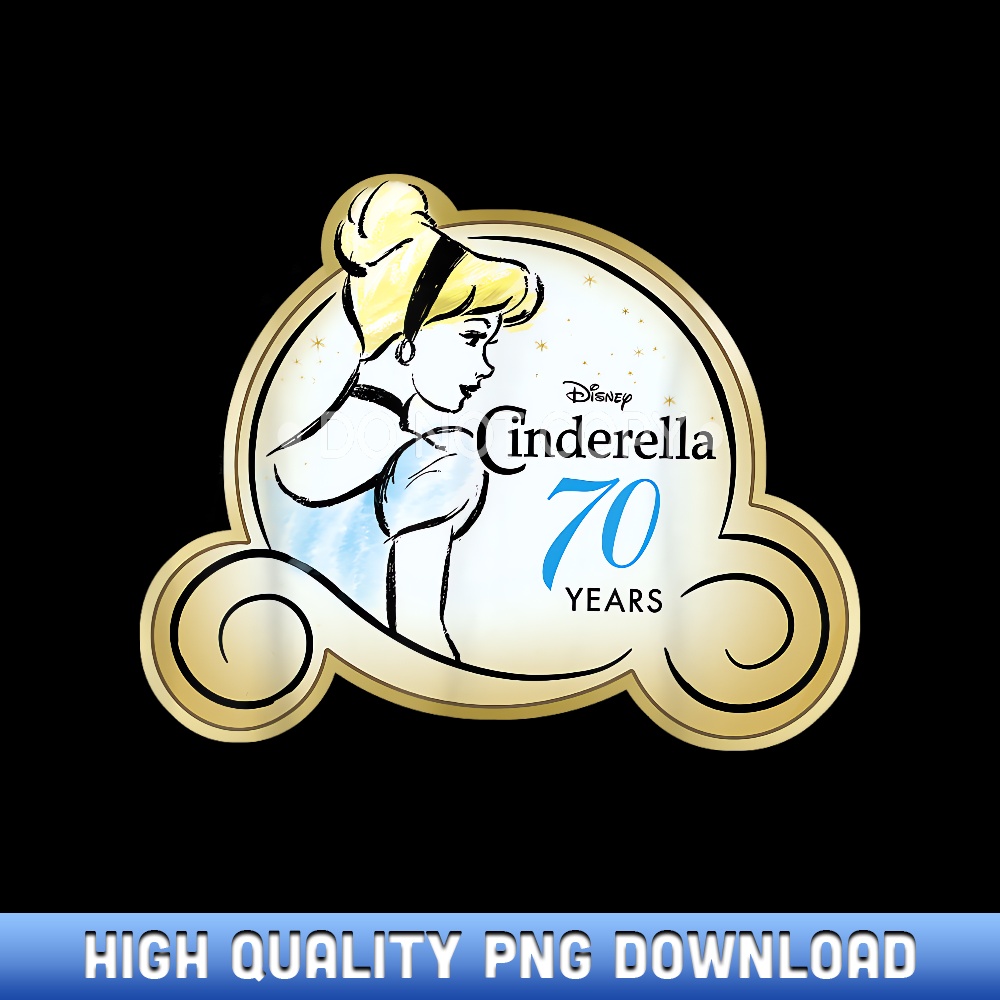 Disney Cinderella 70th Anniversary Logo - Limited Edition Su | Inspire ...