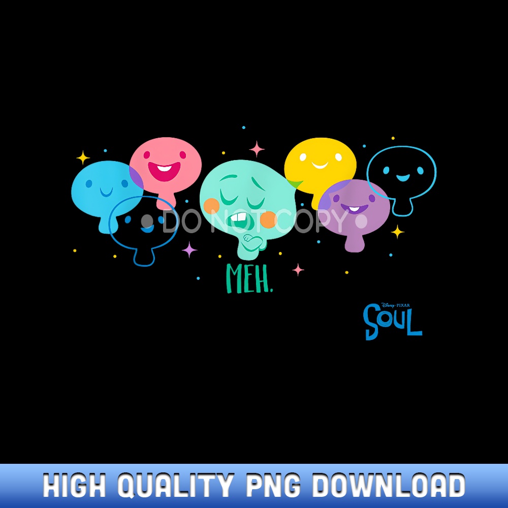Disney and Pixar's Soul 22 Meh - Luxury Sublimation PNG Coll | Inspire ...