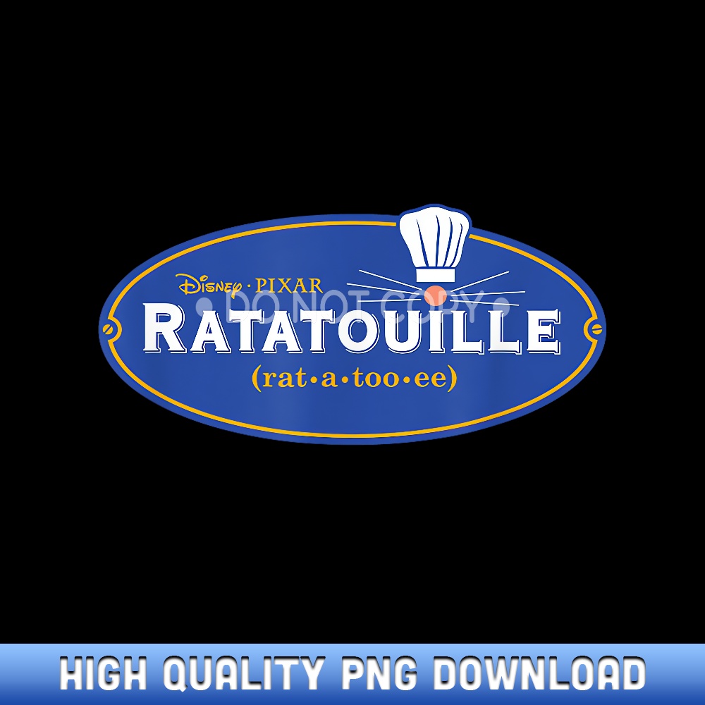 Disney Pixar Ratatouille Movie Logo - High-Definition PNG Su | Inspire ...