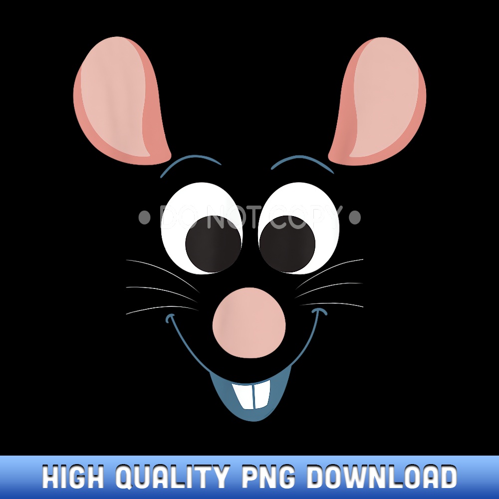 Disney PIXAR Ratatouille Remy Character Face - Bespoke Subli | Inspire ...