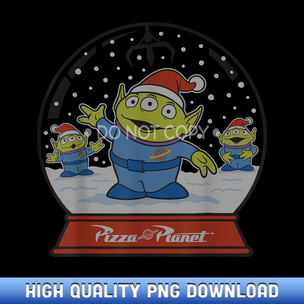 Disney Pixar Toy Story Alien Claw Snowglobe Christmas - Hand | Inspire ...