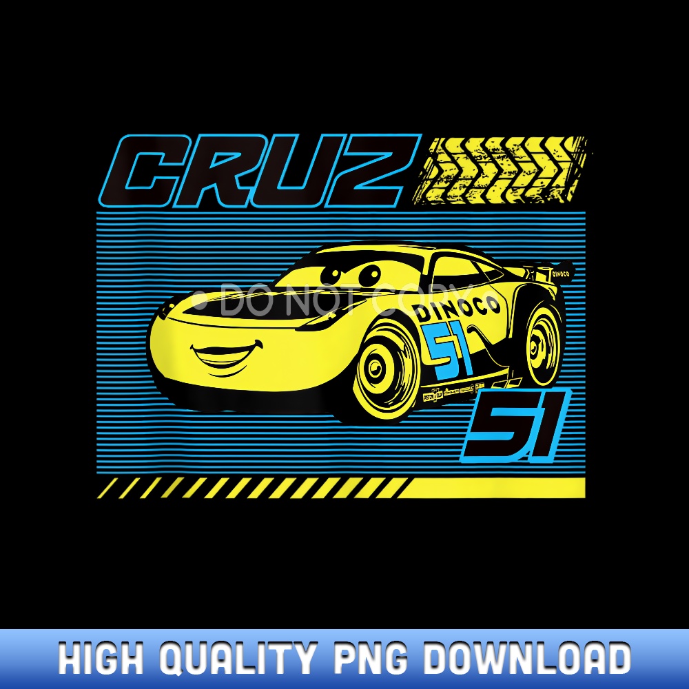 Disney Pixar Cars Dinoco Cruz Ramirez - Artisanal Sublimatio | Inspire ...