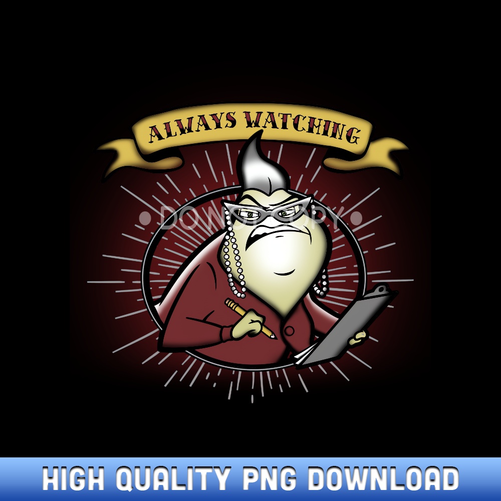 Disney Pixar Monsters Inc Roz Always Watching Banner - Handp | Inspire ...