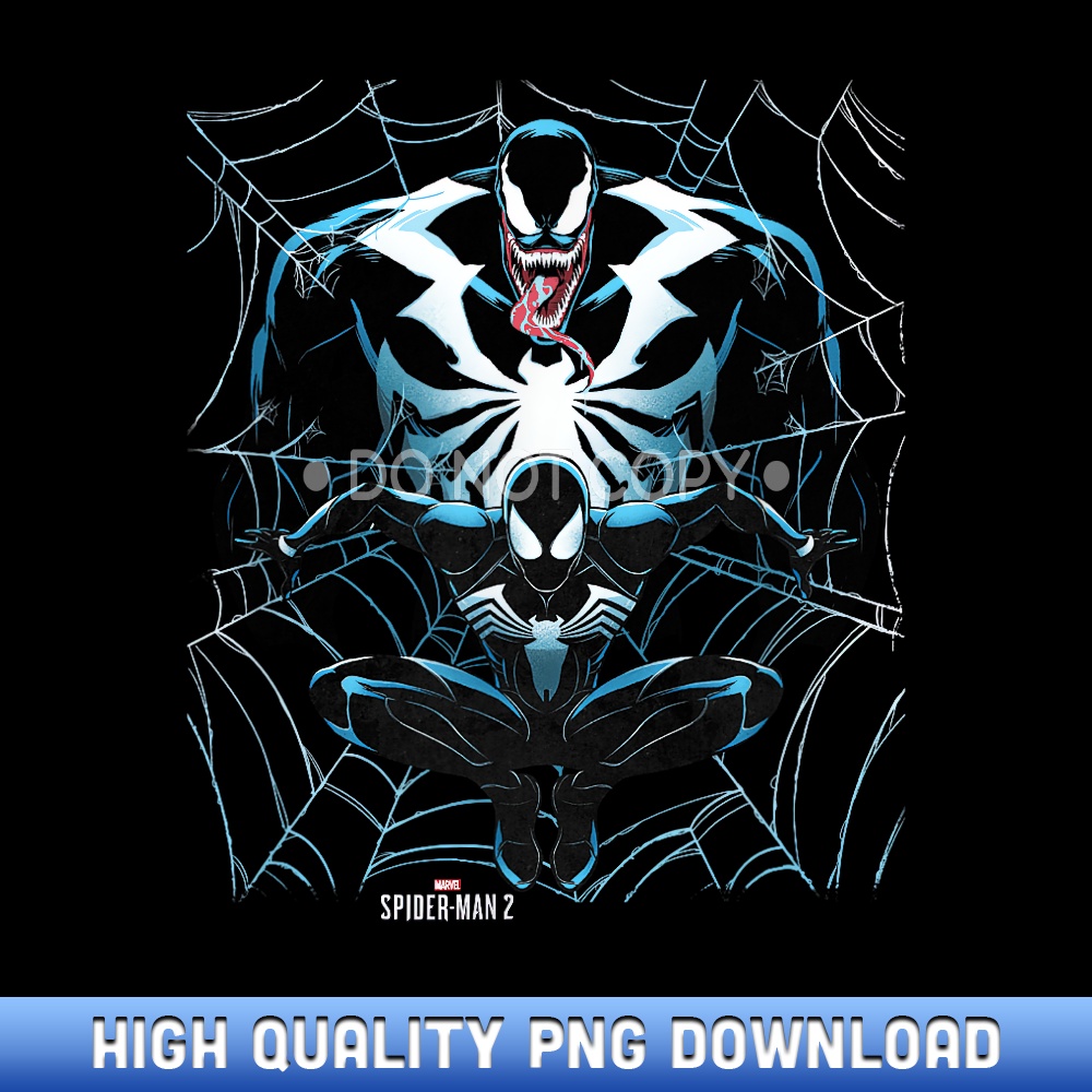 Marvel Spider-Man 2 Black Suit Peter Venom Webbing - Handpic | Inspire ...
