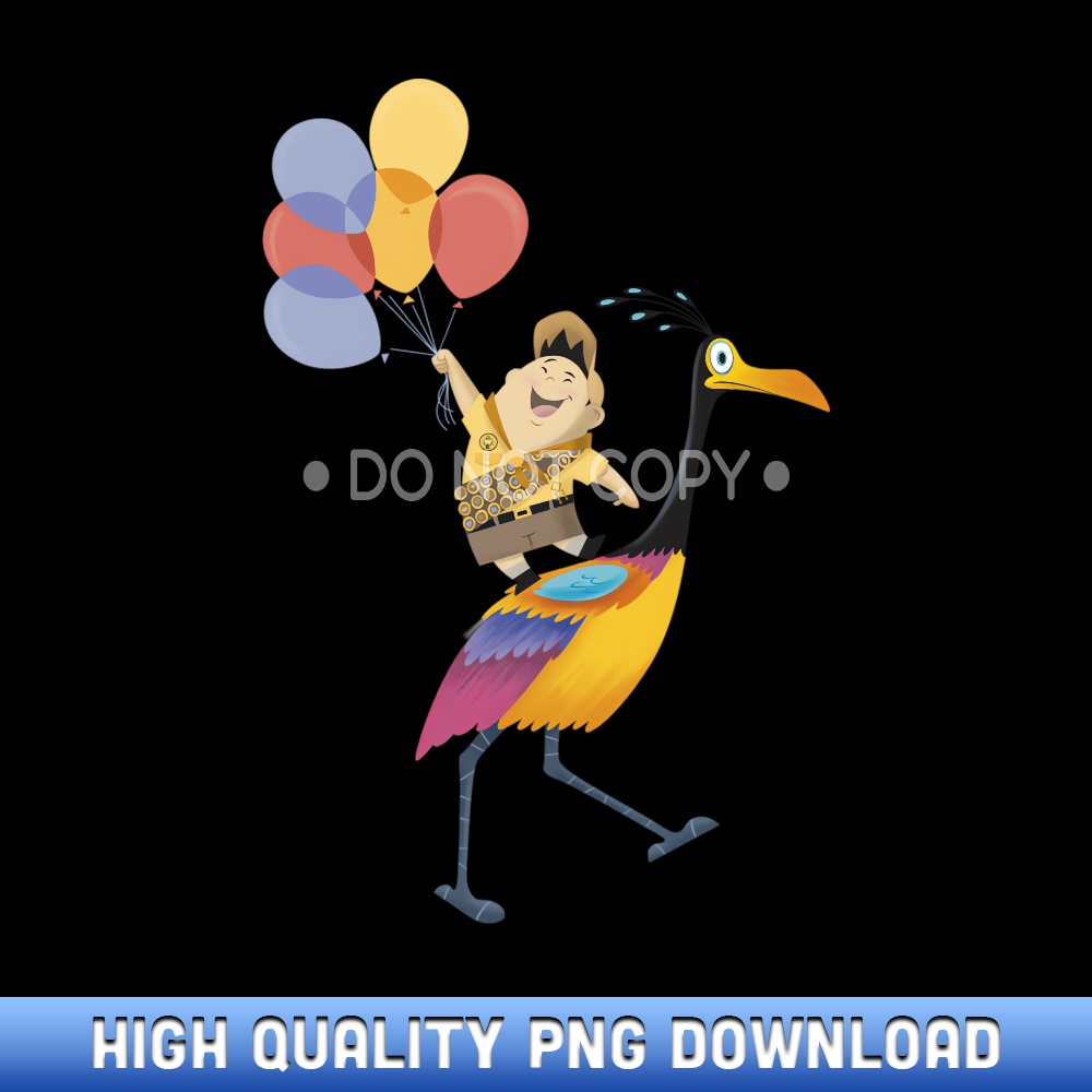 Disney Pixar Up Russell Balloons On Kevin - Sophisticated Su | Inspire ...