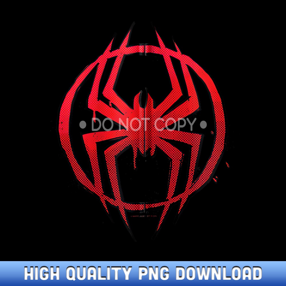 Marvel Spider-Man Across the Spider-Verse Miles Symbol Dots | Inspire ...
