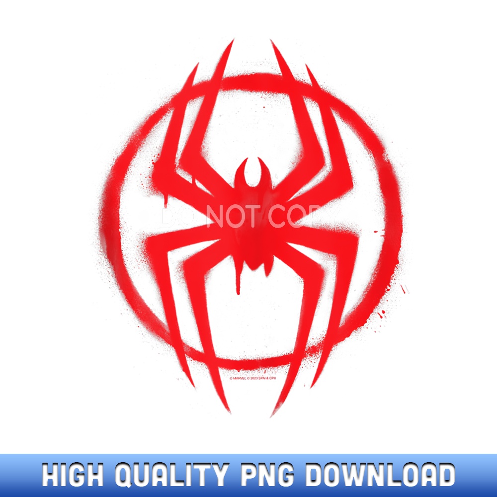 Marvel Spider-Man Across the Spider-Verse Miles Symbol - Des | Inspire ...