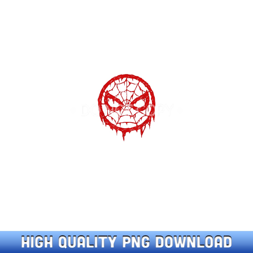 Marvel Spider-Man Mask Logo Melting Paint Drip - Handpicked - Inspire ...