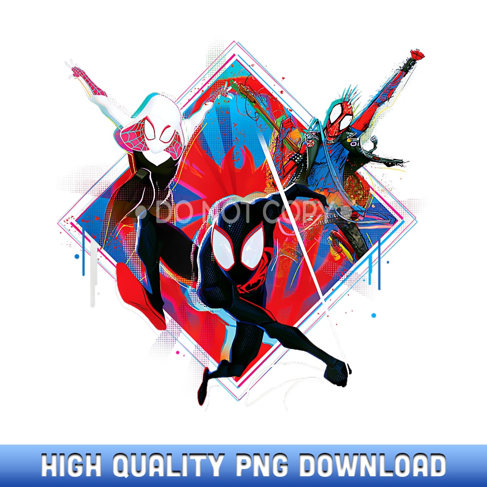 Marvel Spider-Man Across The Spider-Verse Part 1 Spider Trio | Inspire ...