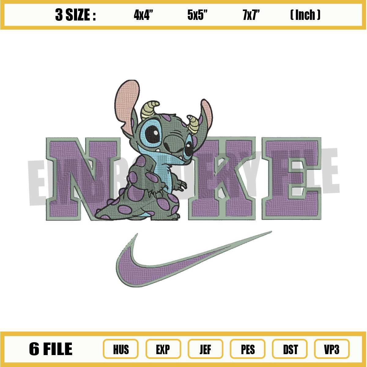 Nike Stitch Embroidery Design,Lilo And Stitch Embroidery Mac | Inspire ...