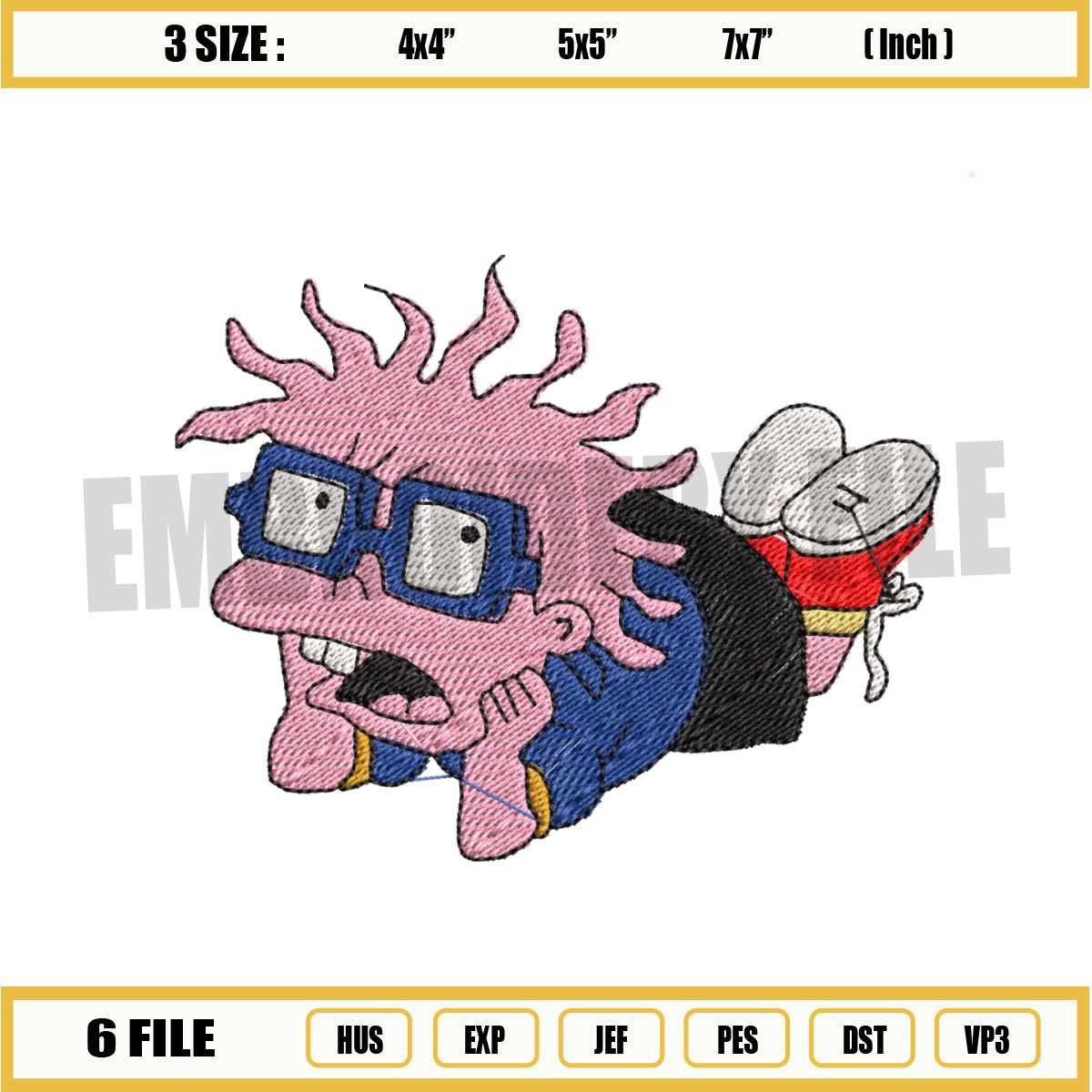 Rugrats Embroidery Design | Inspire Uplift