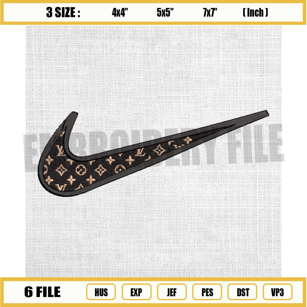 Nike Logo Embroidery Design | Inspire Uplift