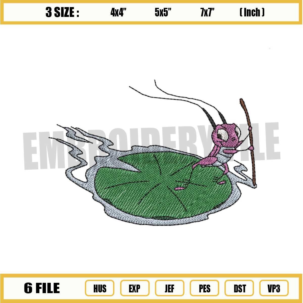 Disney Mulan Cri Kee Embroidery | Inspire Uplift