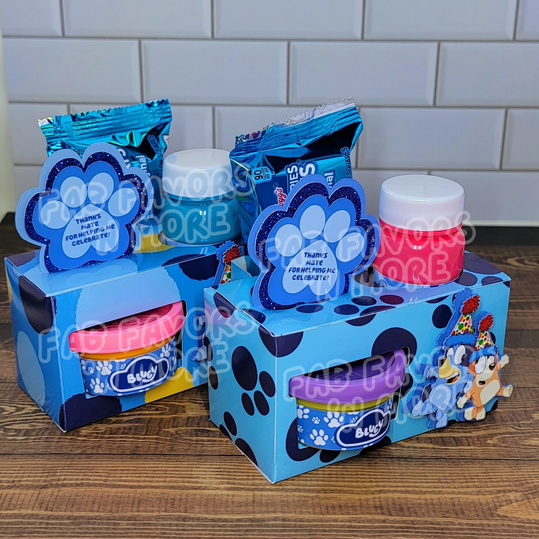 Bluey Party Favor Box, Bluey Activity Box, Bluey Favors | Inspire Uplift