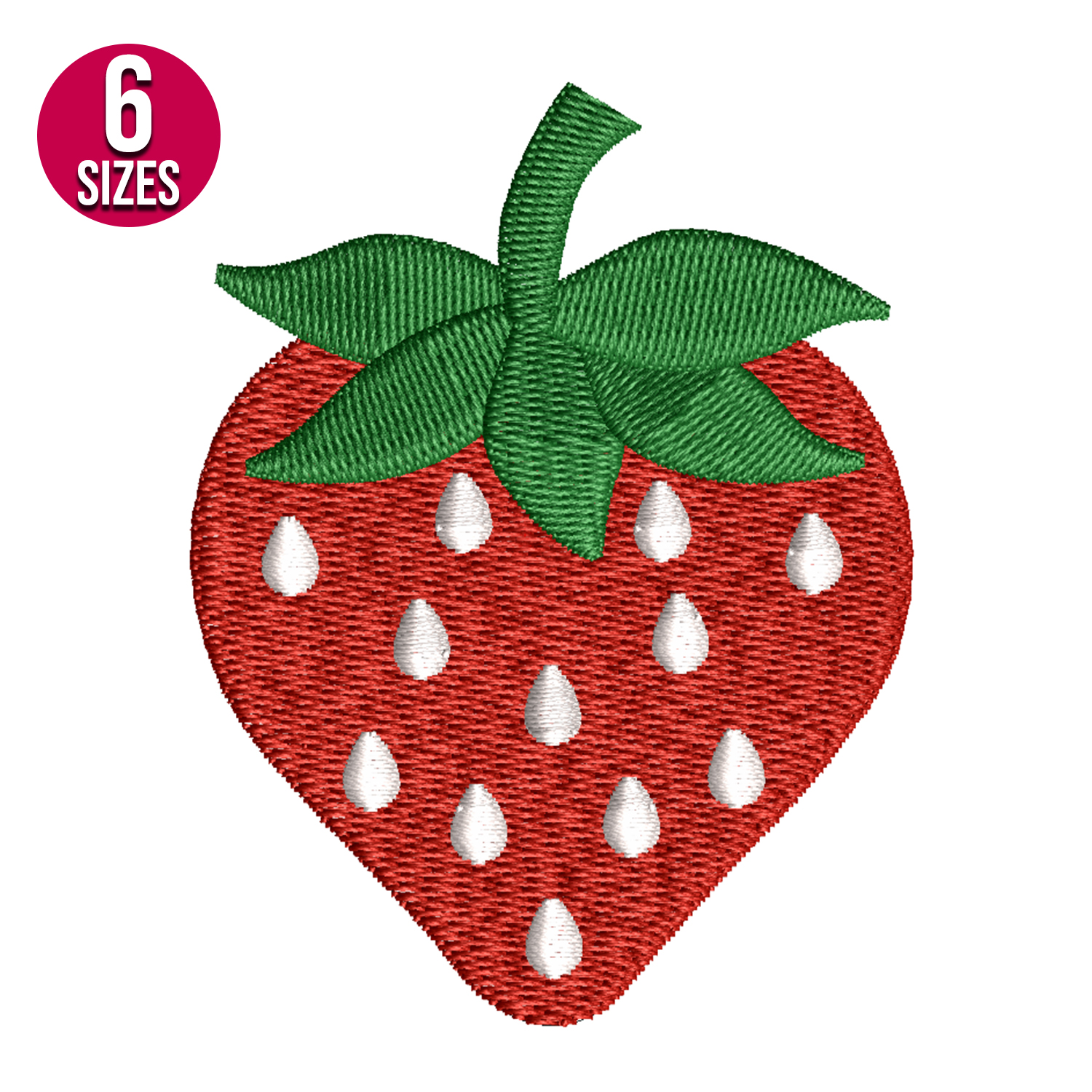 Strawberry embroidery design, Machine embroidery pattern, In | Inspire ...