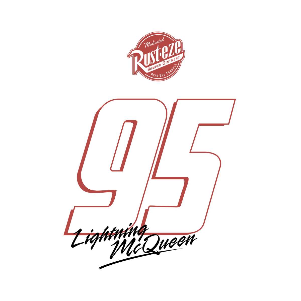 Cars Rusteze Lightning McQueen 95 SVG | Inspire Uplift