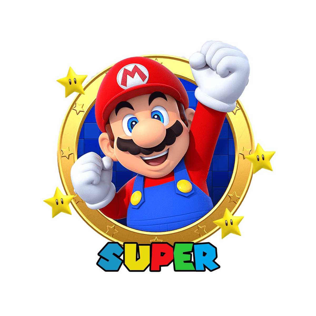 Cartoon Super Mario Stars PNG | Inspire Uplift