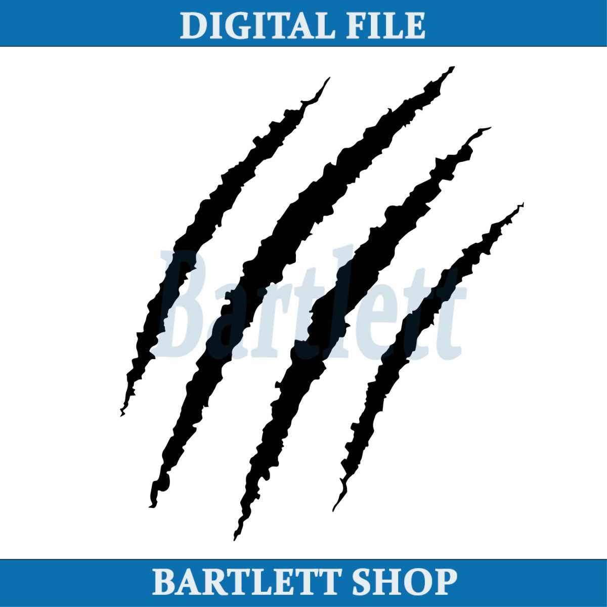Claw Scratches SVG, Claw Mark svg, Tiger Scratch svg, Animal | Inspire ...