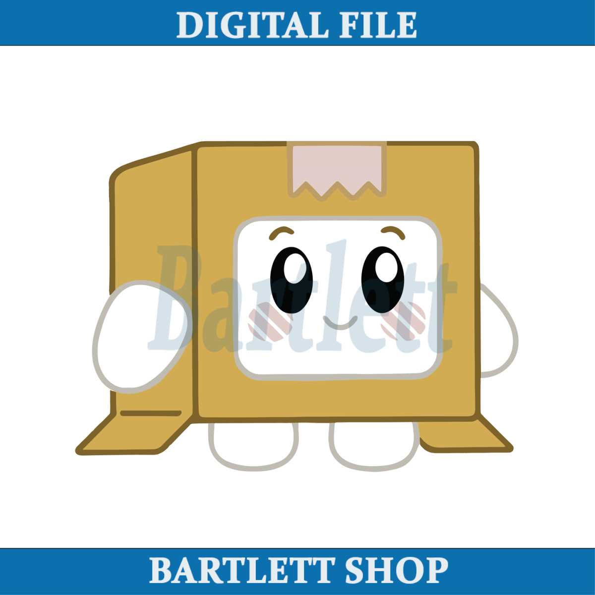 Cute Lankybox Boxy SVG | Inspire Uplift