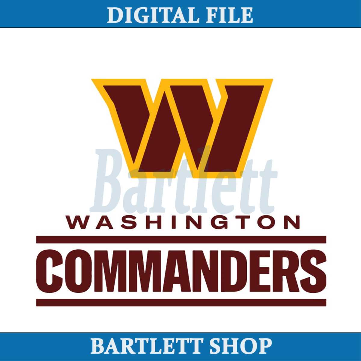 Washington Commanders Logo SVG | Inspire Uplift