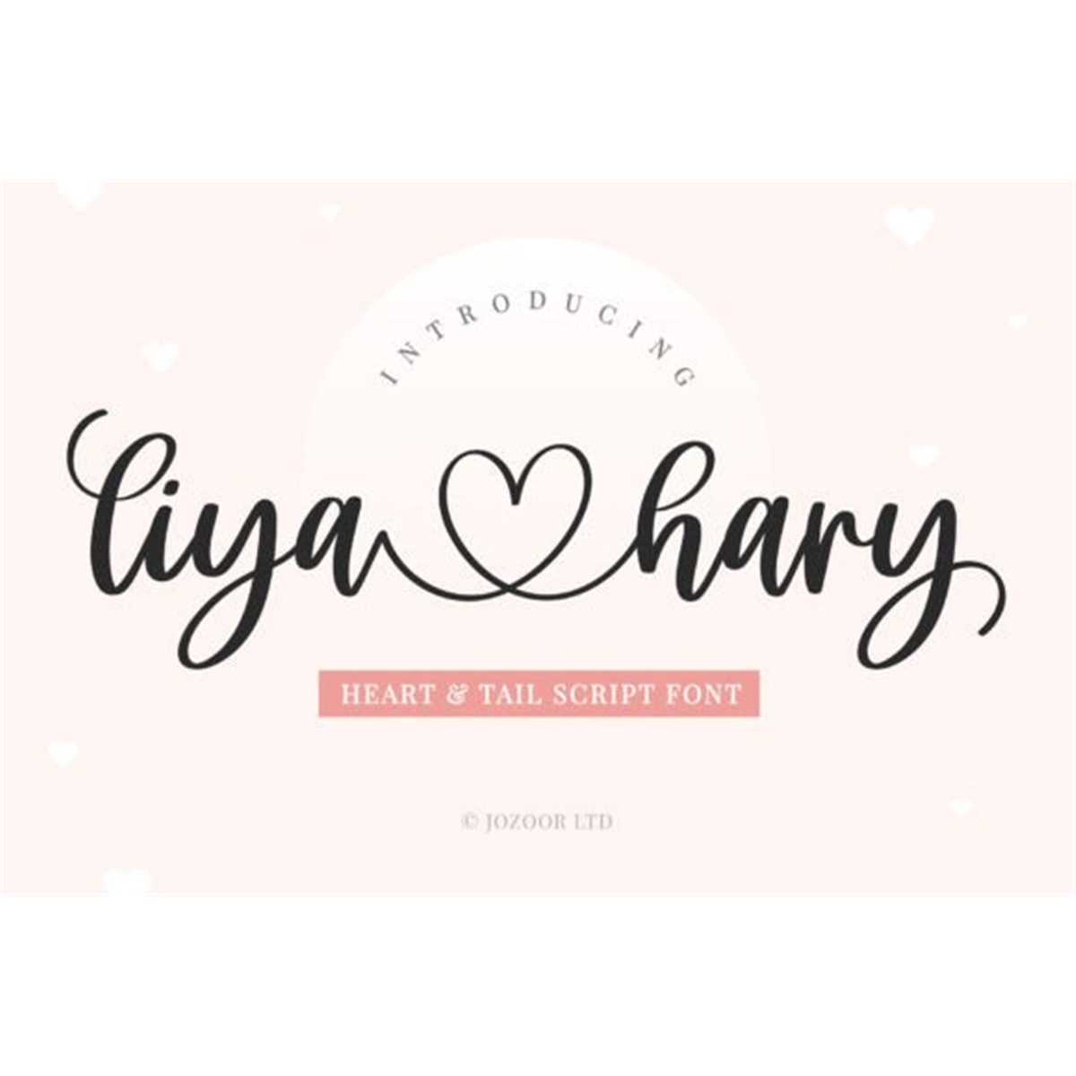 Hearts And Tails Script Font Design Inspire Uplift