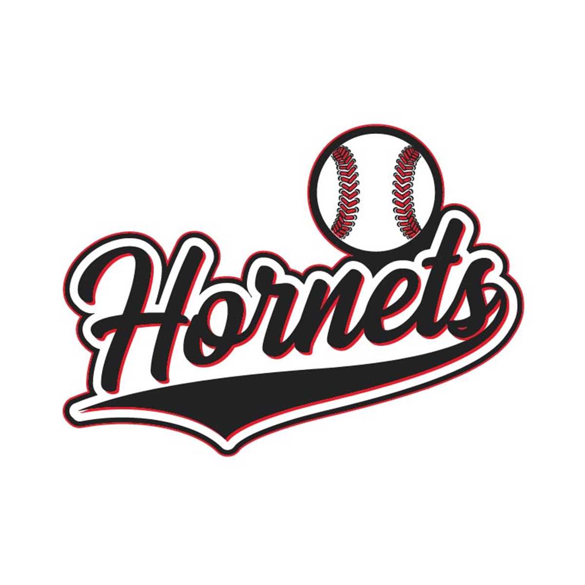 Hornets Baseball, Hornets Softball SVG Cut File (Hornets Log | Inspire ...