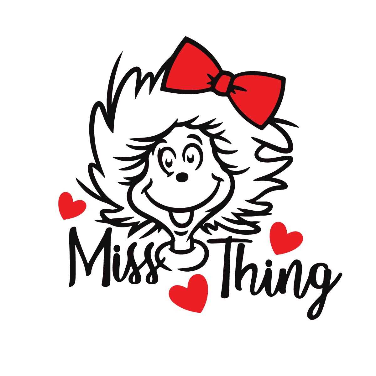 Miss Thing Dr Seuss Svg, Dr Seuss Svg, Miss Thing Svg, Thing | Inspire ...