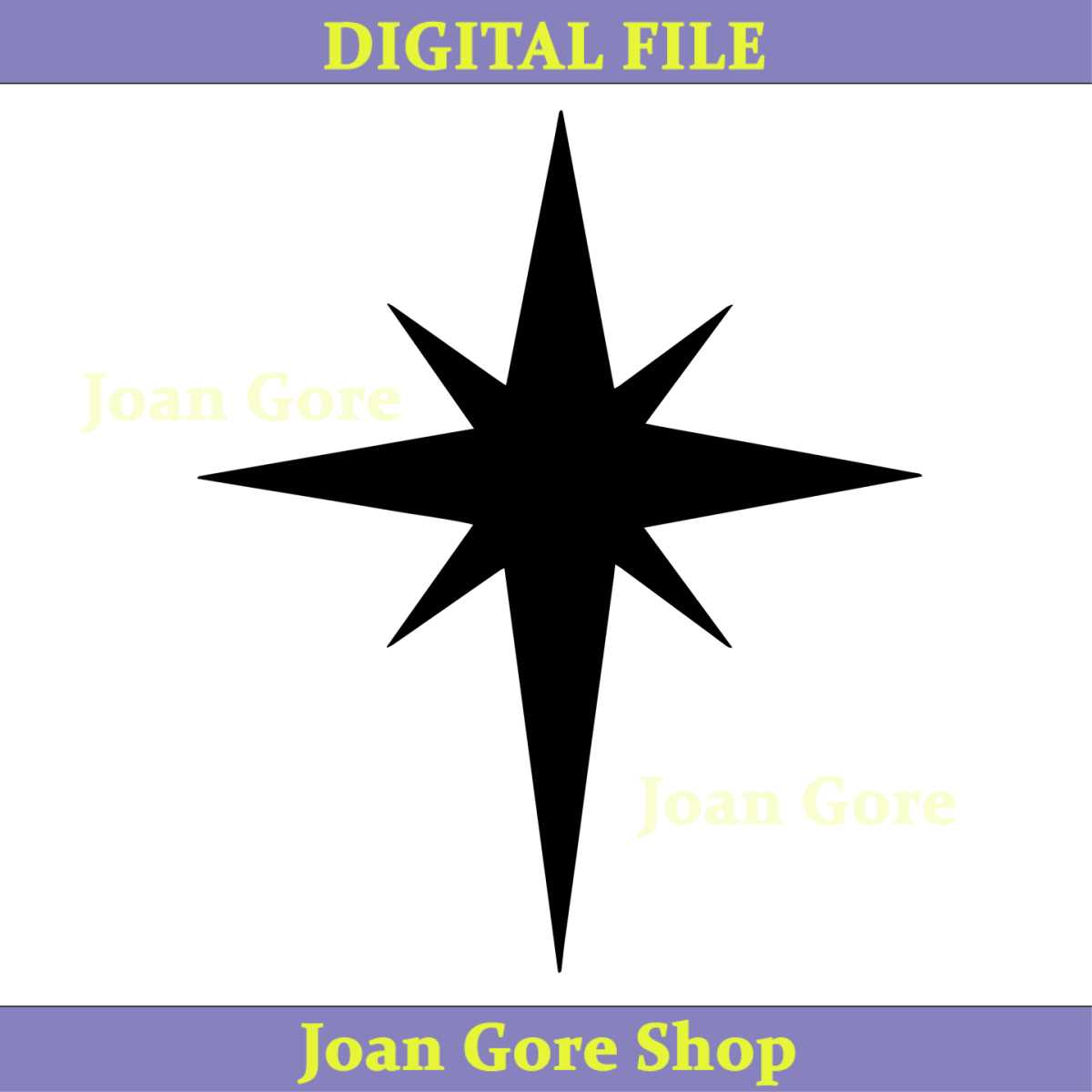 Nativity Star SVG Christmas svg Nativity Svg for cricut svg | Inspire ...