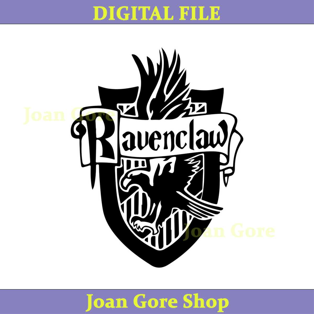Ravenclaw Logo Harry Potter Quidditch Champions SVG | Inspire Uplift