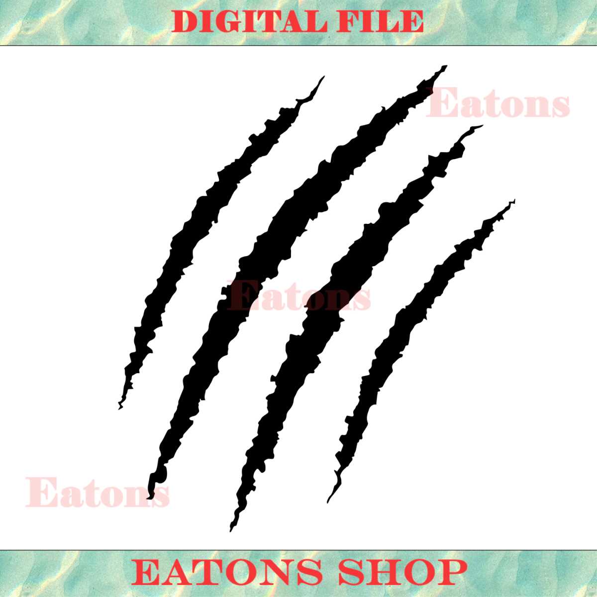 Claw Scratches SVG, Claw Mark svg, Tiger Scratch svg, Animal | Inspire ...