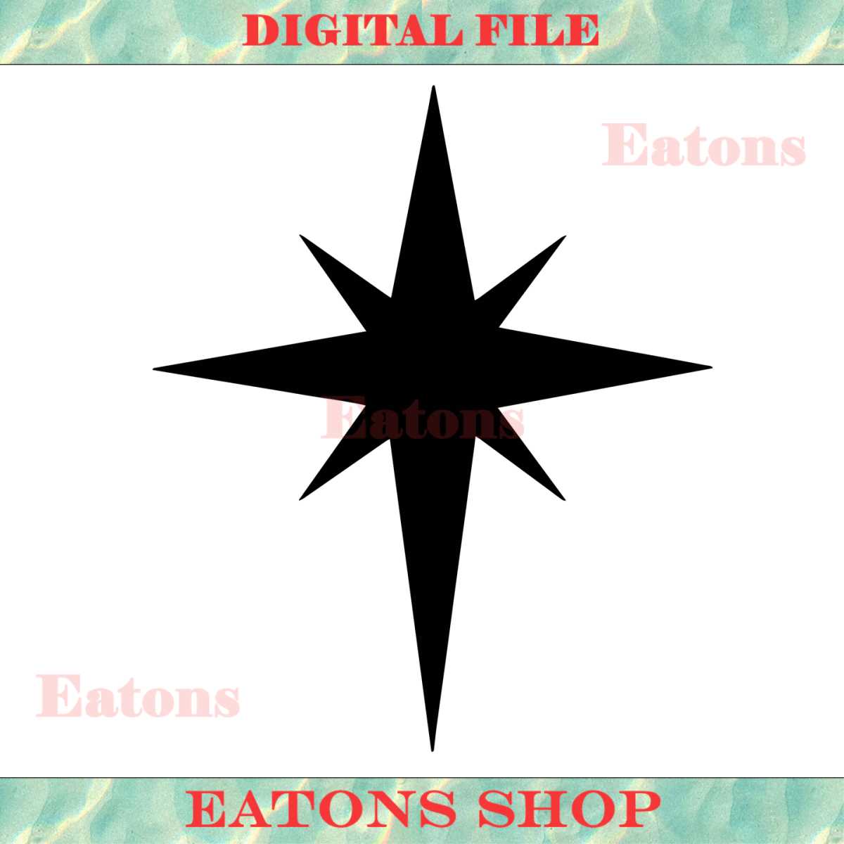 Nativity Star SVG Christmas svg Nativity Svg for cricut svg | Inspire ...