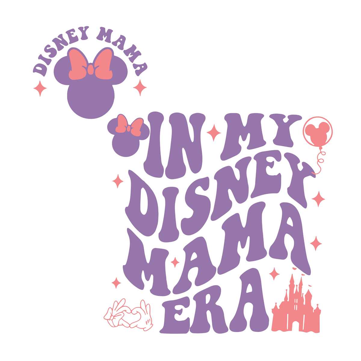 In My Disney Mama Era SVG Disney Mom For Cricut Files | Inspire Uplift